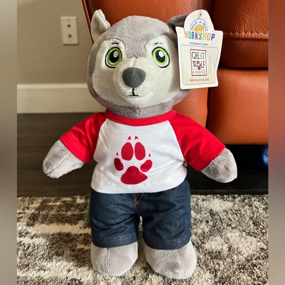 Build-A-Bear | Toys | Wiley The Wolf Stuffy Great Wolf Lodge | Poshmark